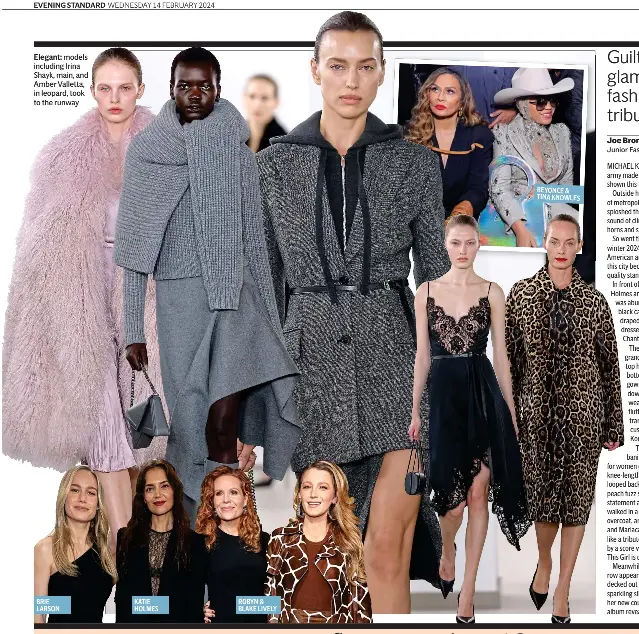 Guilty-pleasure glamour as Kors fashions timeless tribute to NYC - PressReader