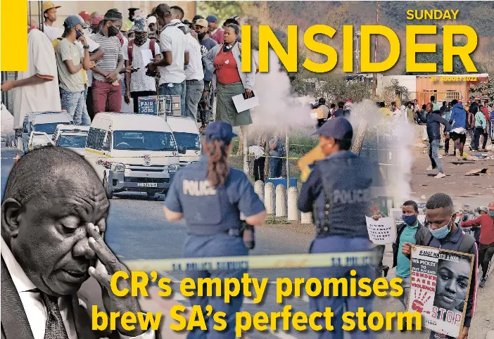 CR’S empty promises brew SA’S perfect storm - PressReader