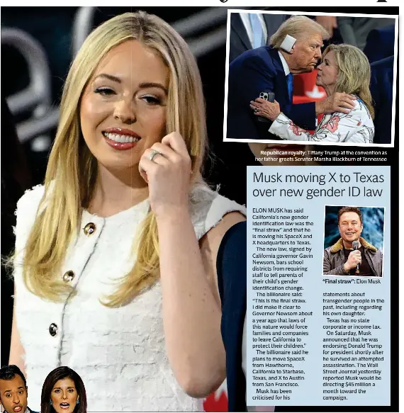 One-time rivals rally to Trump - PressReader