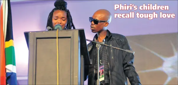 Phiri’s children recall tough love - PressReader