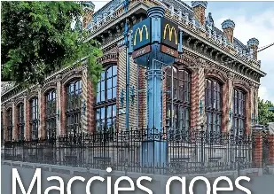 Maccies goes large on style - PressReader