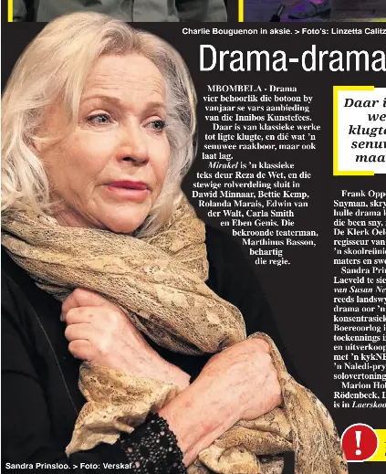 Drama-drama by vanjaar se Innibos - PressReader