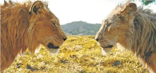 Scar rouba a cena do herói Mufasa - PressReader