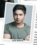 Angel Locsin, Coco Martin star in ‘MMK’ tribute for SAF 44 - PressReader