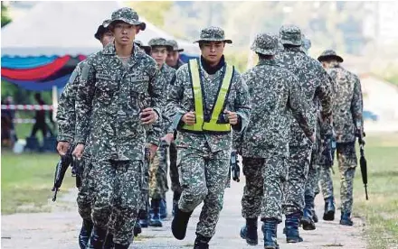 Pakaian celoreng tentera peserta PLKN 3.0 selaras amalan negara lain ...