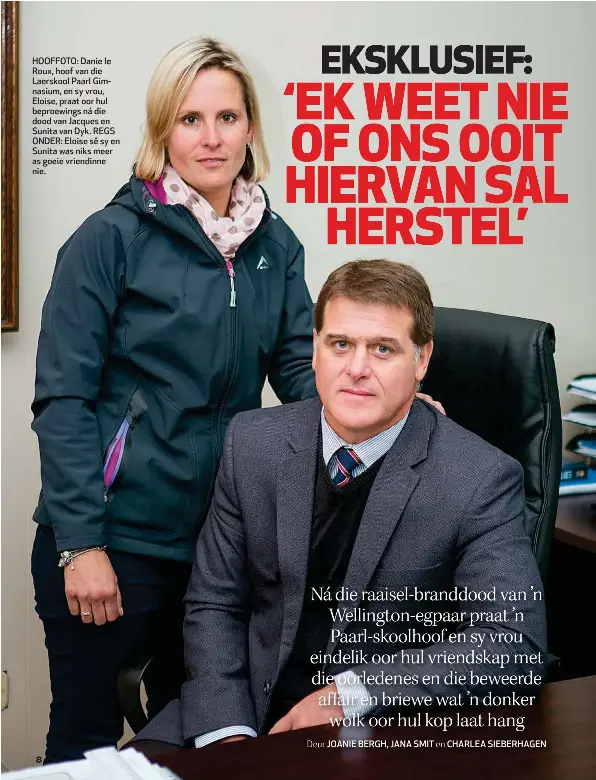 EKSKLUSIEF: ‘EK WEET NIE OF ONS OOIT HIERVAN SAL HERSTEL’ - PressReader