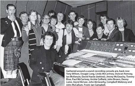 MULL OF KINTYRE SINGLE: 45 YEARS ON - PressReader