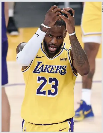 LeBron James changera de numéro - PressReader