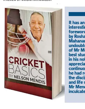 Cricket Basics by Nelson Mendis - PressReader