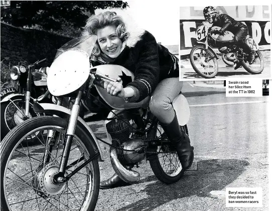 Exhibition honours TT’s first female racer, Beryl Swain - PressReader