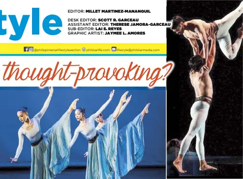 Can dance be thought-provoking? - PressReader