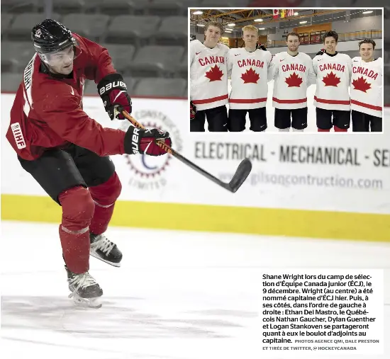 Shane Wright nommé capitaine D’ÉCJ - PressReader