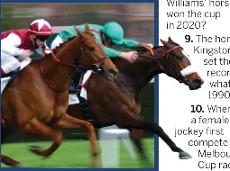 MELBOURNE CUP QUIZ - PressReader