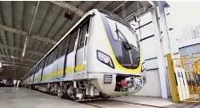 Chinese firm ships first set of coaches for Yellow Line of Namma Metro ...