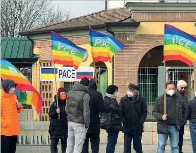 Flash mob dell’Anpi per difendere l’Arcobaleno che il sindaco ha fatto ...