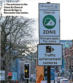 Newcastle air pollution sees 9% drop but CAZ to stay - PressReader