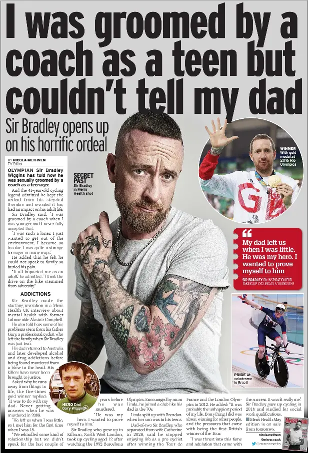 I was groomed by a coach as a teen but couldn’t tell my dad - PressReader