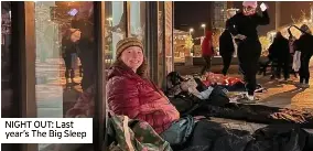 Experience sleeping on the streets - for one night only - PressReader