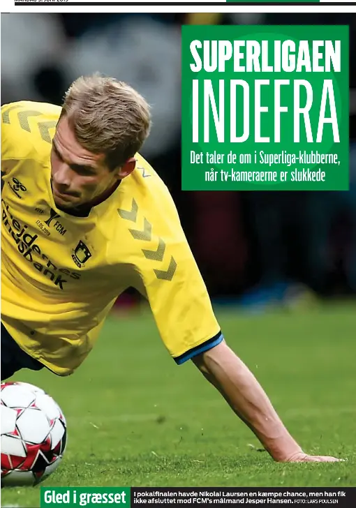 DØDBOLD- HJERNEN KVITTER FC MIDTJYLLAN­D - PressReader