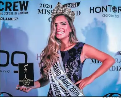 La portuense Clara Navas, Miss Grand Cádiz 2020 - PressReader