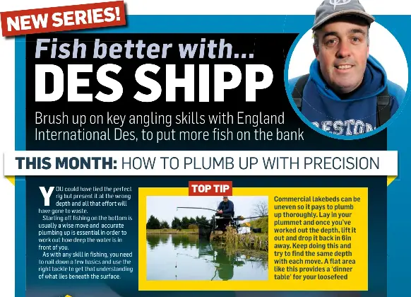 Fish better with Des Shipp: plumbing to perfection - PressReader