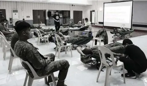 PAF units conduct blood-letting acvtity - PressReader