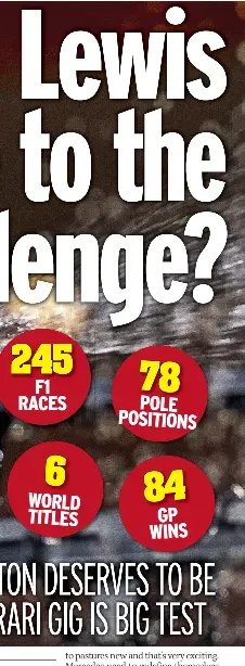 Can Lewis arise to the challenge? - PressReader