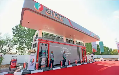 Enoc opens ME’s first relocatabl­e fuel pump - PressReader