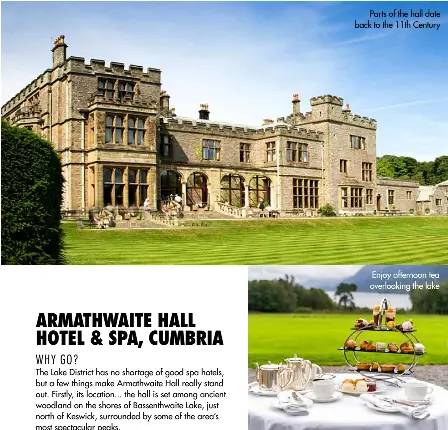 ARMATHWAIT­E HALL HOTEL & SPA, CUMBRIA - PressReader