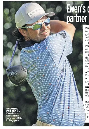 Ewen’s on Casey to join playing partner Paul among game’s elite ...