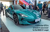 MG unveils Cyberster GTS coupé - PressReader