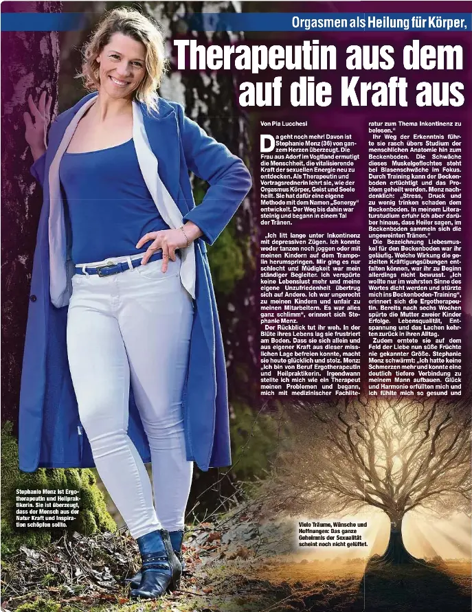 Therapeuti­n aus dem auf die Kraft aus - PressReader