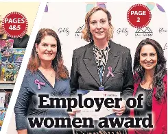 Employer of women award - PressReader