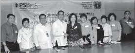Psbank, ACFSP renew educationa­l assistance program partnershi­p ...