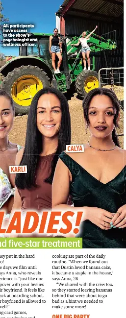 BEHIND THE SCENES WITH THE FARMER LADIES! - PressReader