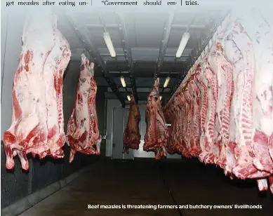 Beef measles frustrates farmers, butchery owners - PressReader