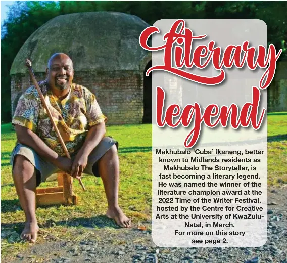 Literary legend - PressReader