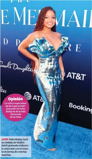 ESPERADO ESTRENO HALLE BAILEY CAUTIVA EN PREMIER DE “LA SIRENITA ...