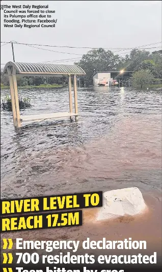 RIVER LEVEL TO REACH 17.5M - PressReader