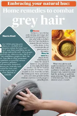 Home remedies to combat grey hair - PressReader