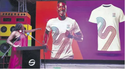 Jill Stewart immortalis­ed in new logo for Mobay City Run - PressReader