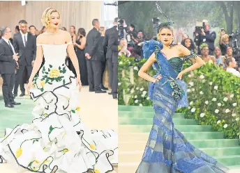Hummingbir­ds and hooves take over the red carpet at Met Gala - PressReader