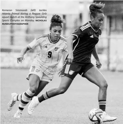 JFF, Reggae Girlz talk it over - PressReader