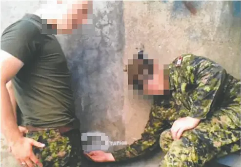 Army commander says he was unaware of ‘Blue Hackle Mafia’ Facebook ...