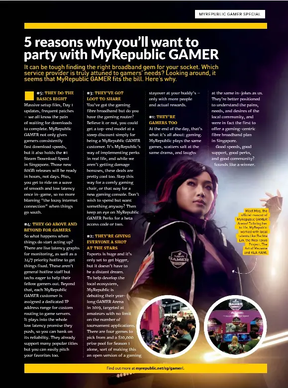 5 reasons why you’ll want to party with MyRepublic GAMER - PressReader