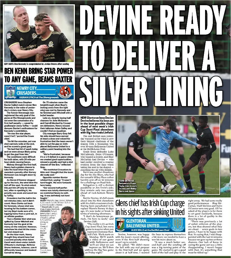 DEVINE READY TO DELIVER A SILVER LINING - PressReader