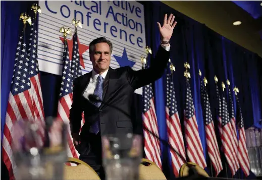 Romney cites party unity as reason to quit - PressReader
