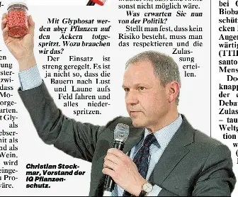 „Bauern fahren nicht aus Lust und Laune aufs Feld“ - PressReader