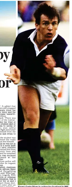 Ex-Scotland rugby player ‘left to die in sea’ af ter horror paraglider ...