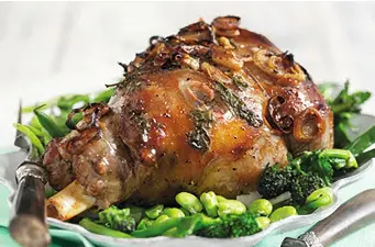 Spring Minted Leg Of Welsh Lamb - PressReader